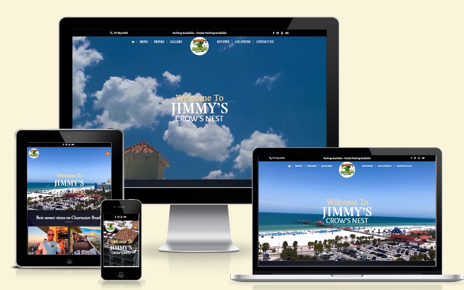Jimmy's Crows Nest | Digital Marketing for rooftop bar | PBBelltech